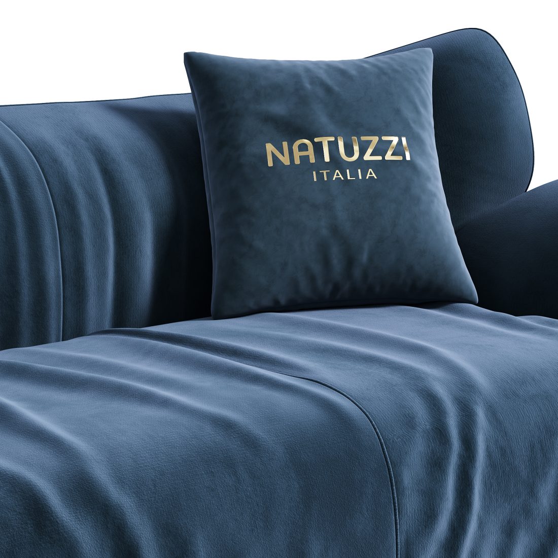 Juno Sofa By Natuzzi Italia - 3D Model for Corona