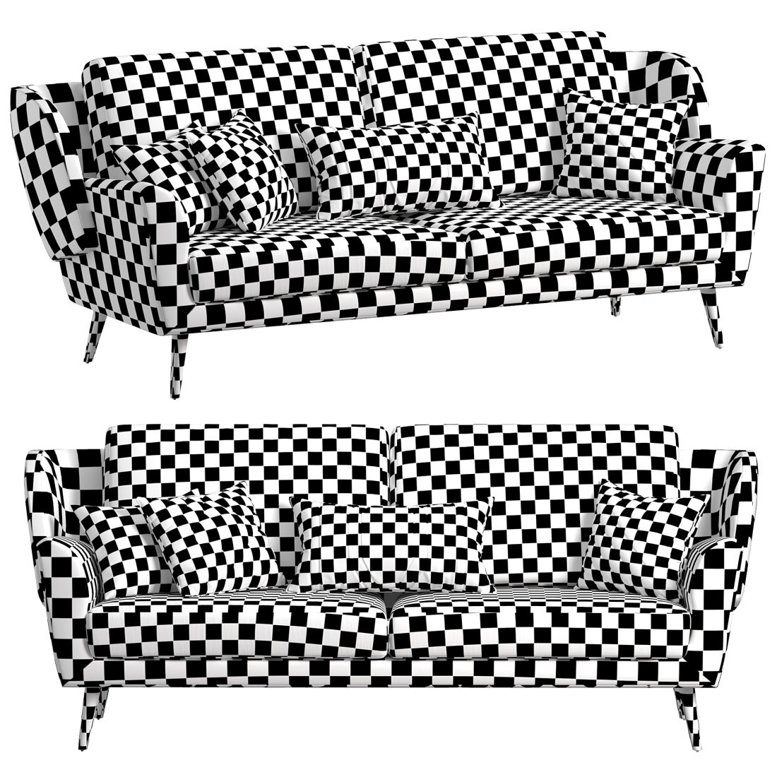 Leuca Sofa By Natuzzi Italia 3D Model for Corona | CGMood