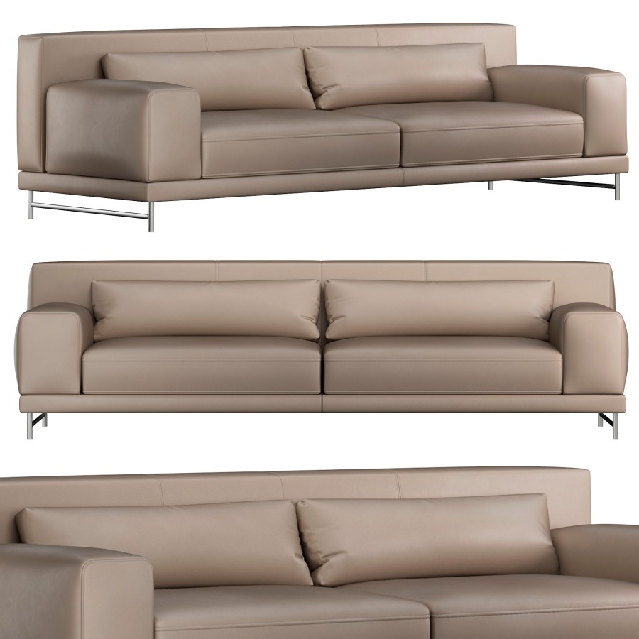 Ido Sofa By Natuzzi - 3D Model for Corona