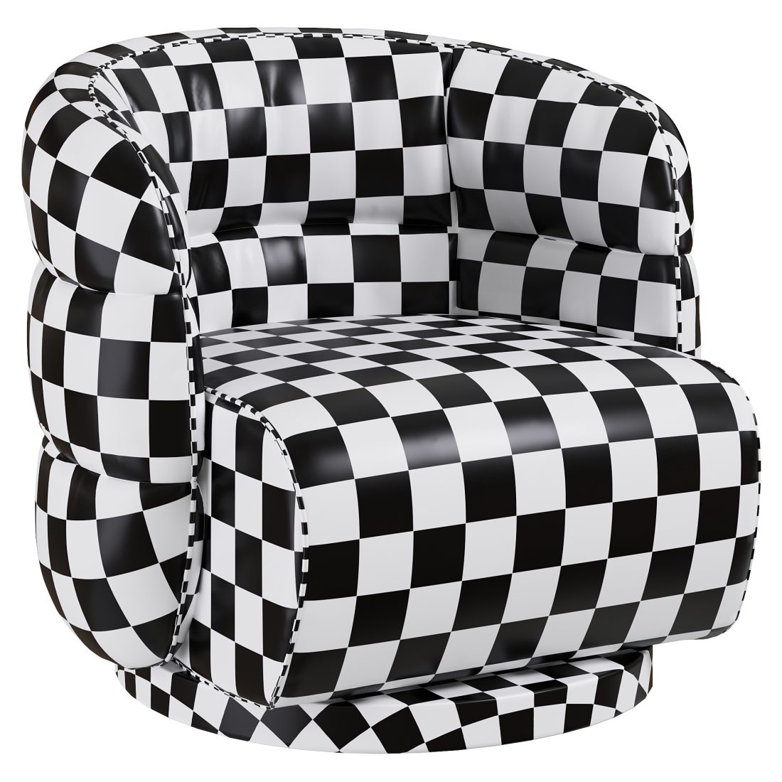 Couture Armchair By Natuzzi - 3D Model for Corona