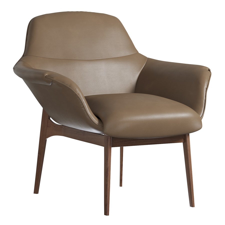Aura Chair By Natuzzi 3D Model for Corona | CGMood