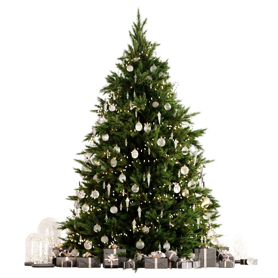 Christmas Tree 3D Model for VRay, Corona | CGMood