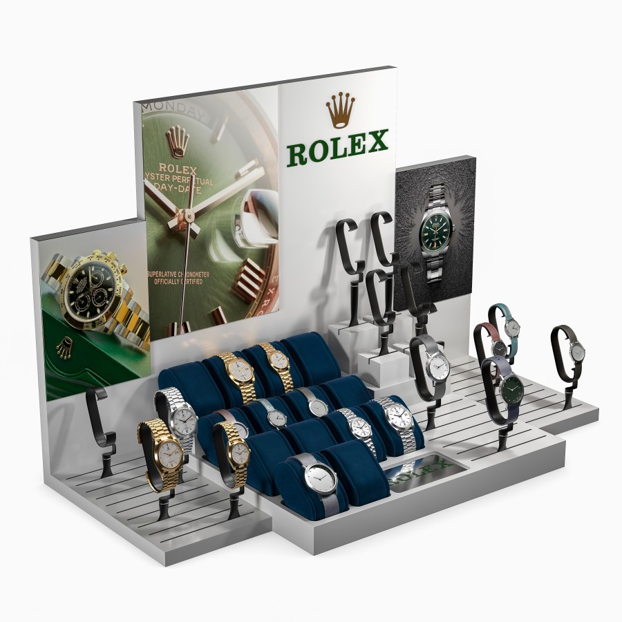 Watch Display Rolex 3D Model for VRay | CGMood