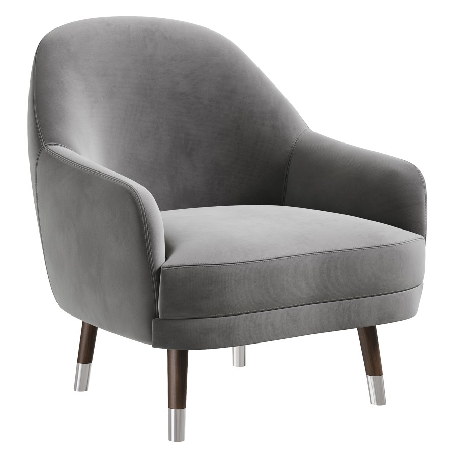Cosy Armchair By Laskasas - 3D Model for Corona