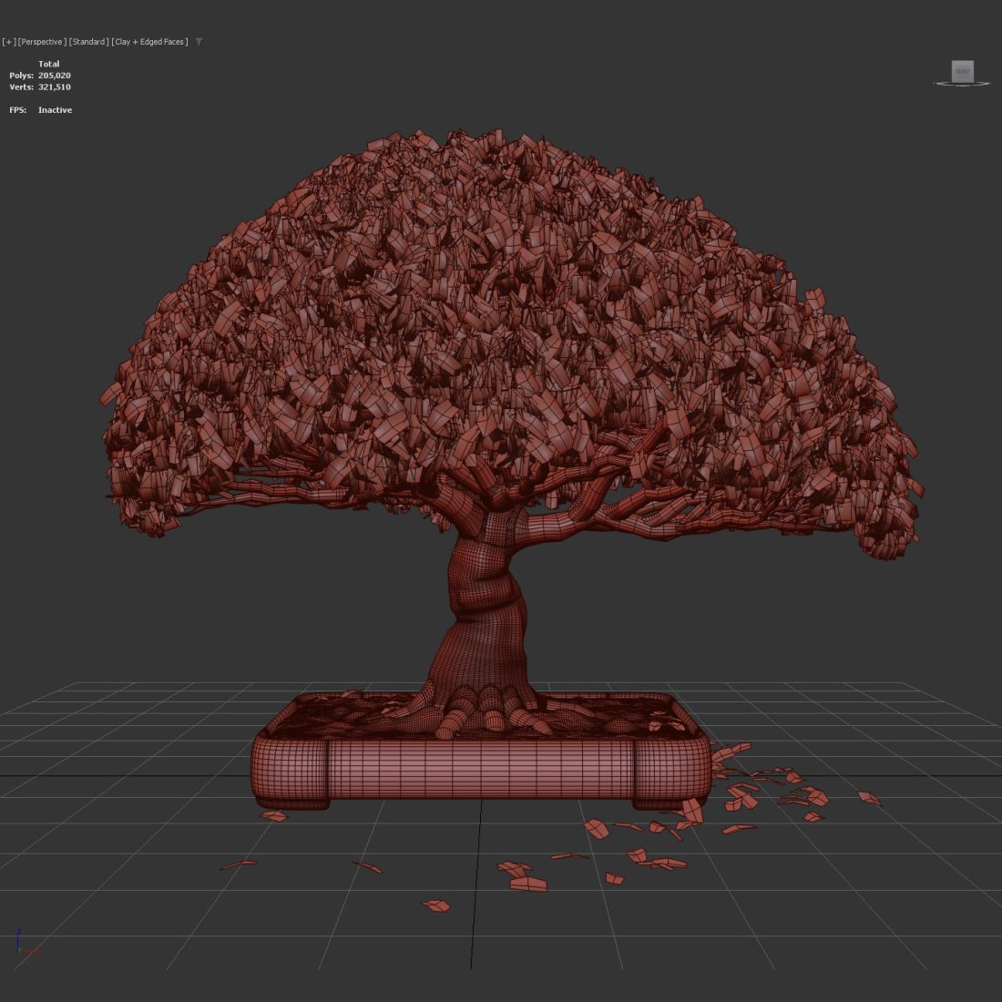 Bonsai 03 | Pbr | Midpoly | Hq - 3D Model for VRay, Corona