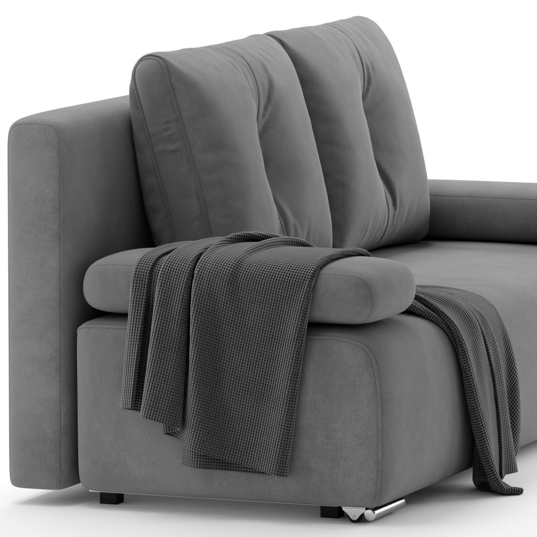Straight Sofa Moon Family 043 - 3D Model for VRay