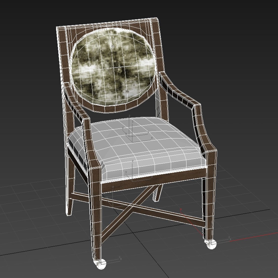 Fairfield Rocco Arm Chair 3D Model for Corona | CGMood
