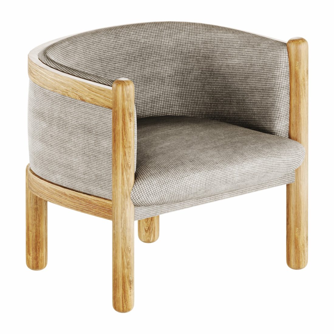 Crosby Lounge Chair - 3D Model for Corona