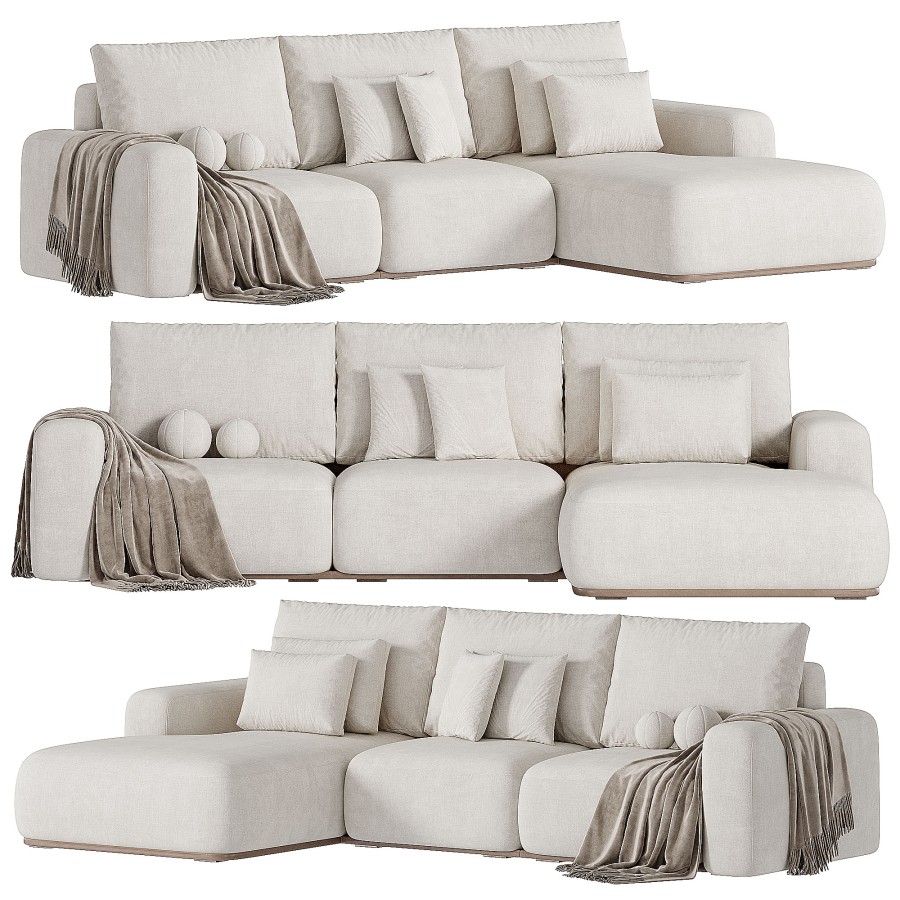 Frances Sofa 3D Model for Corona | CGMood