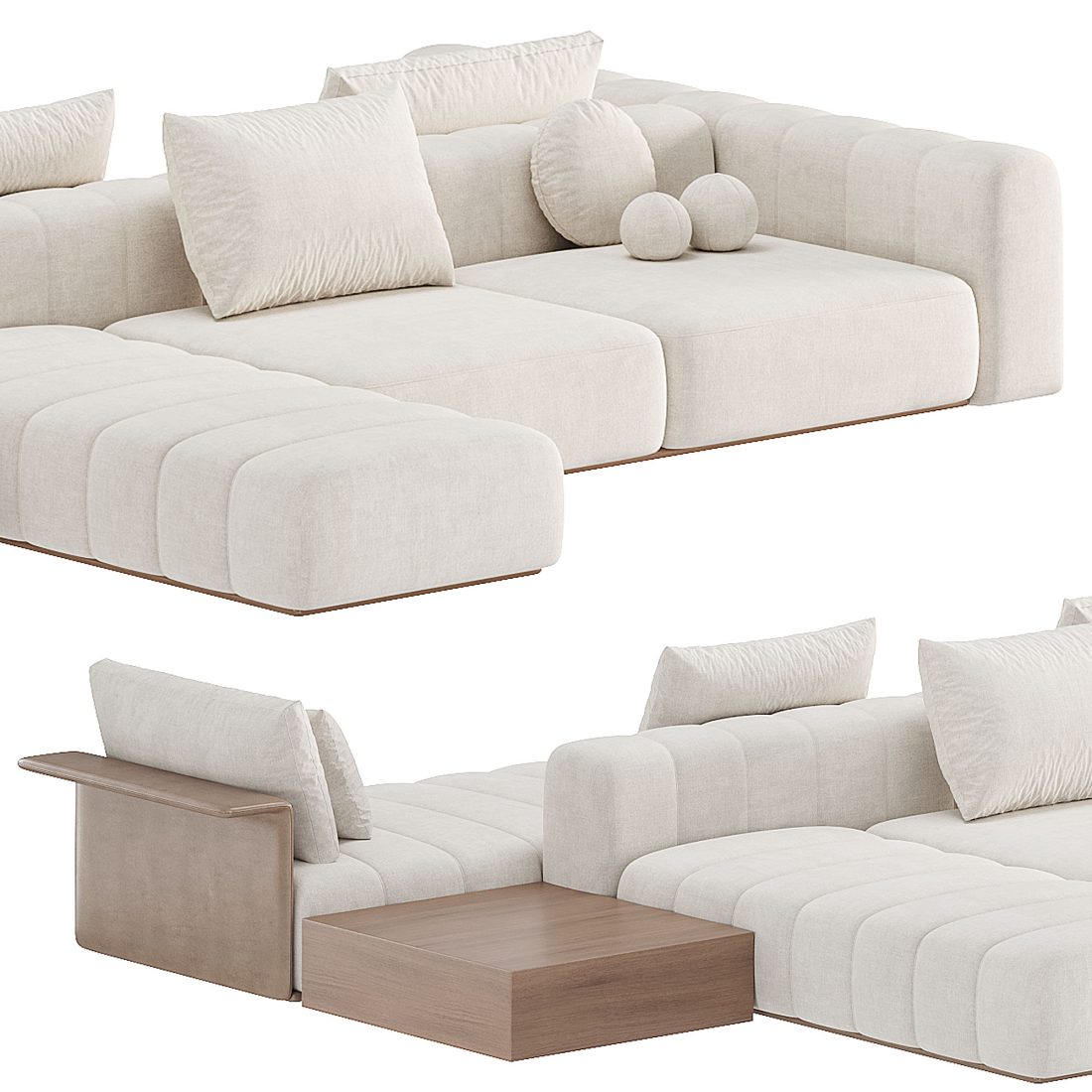 Freeman Sofa 3D Model for Corona | CGMood
