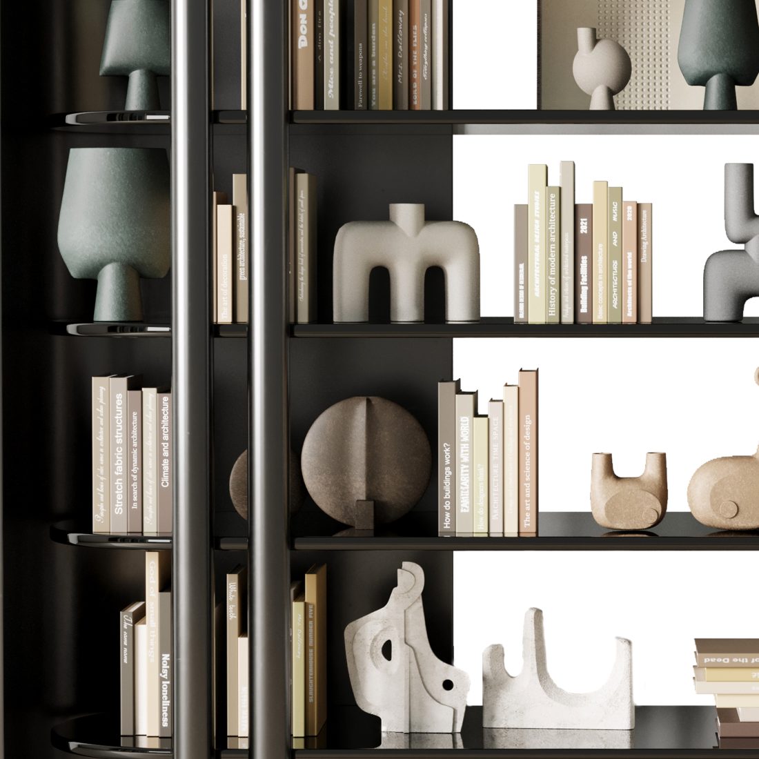 Ana Roque Interior Ally - Shelves Decorative With 3D Model for VRay ...