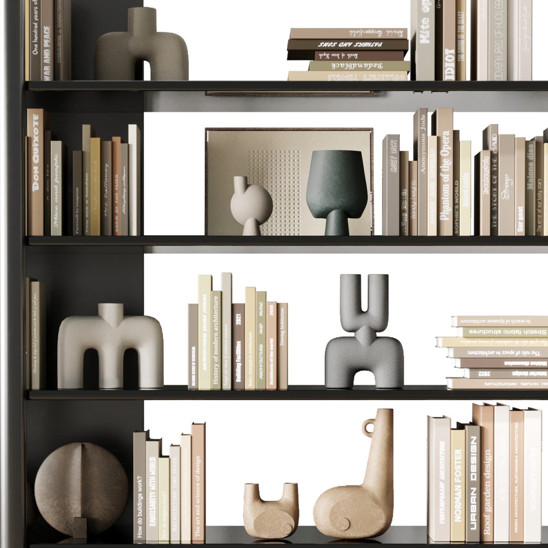 Ana Roque Interior Ally - Shelves Decorative With 3D Model for VRay ...