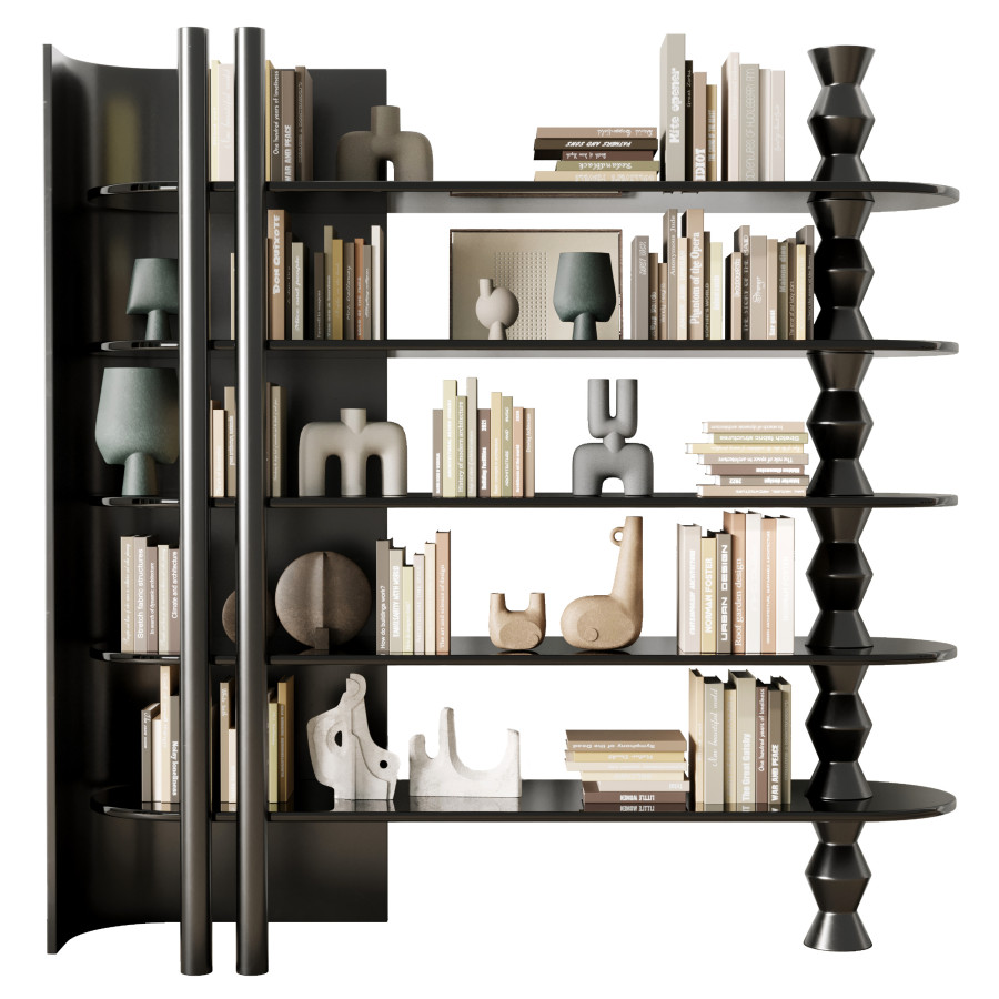 Ana Roque Interior Ally - Shelves Decorative With 3D Model for VRay ...
