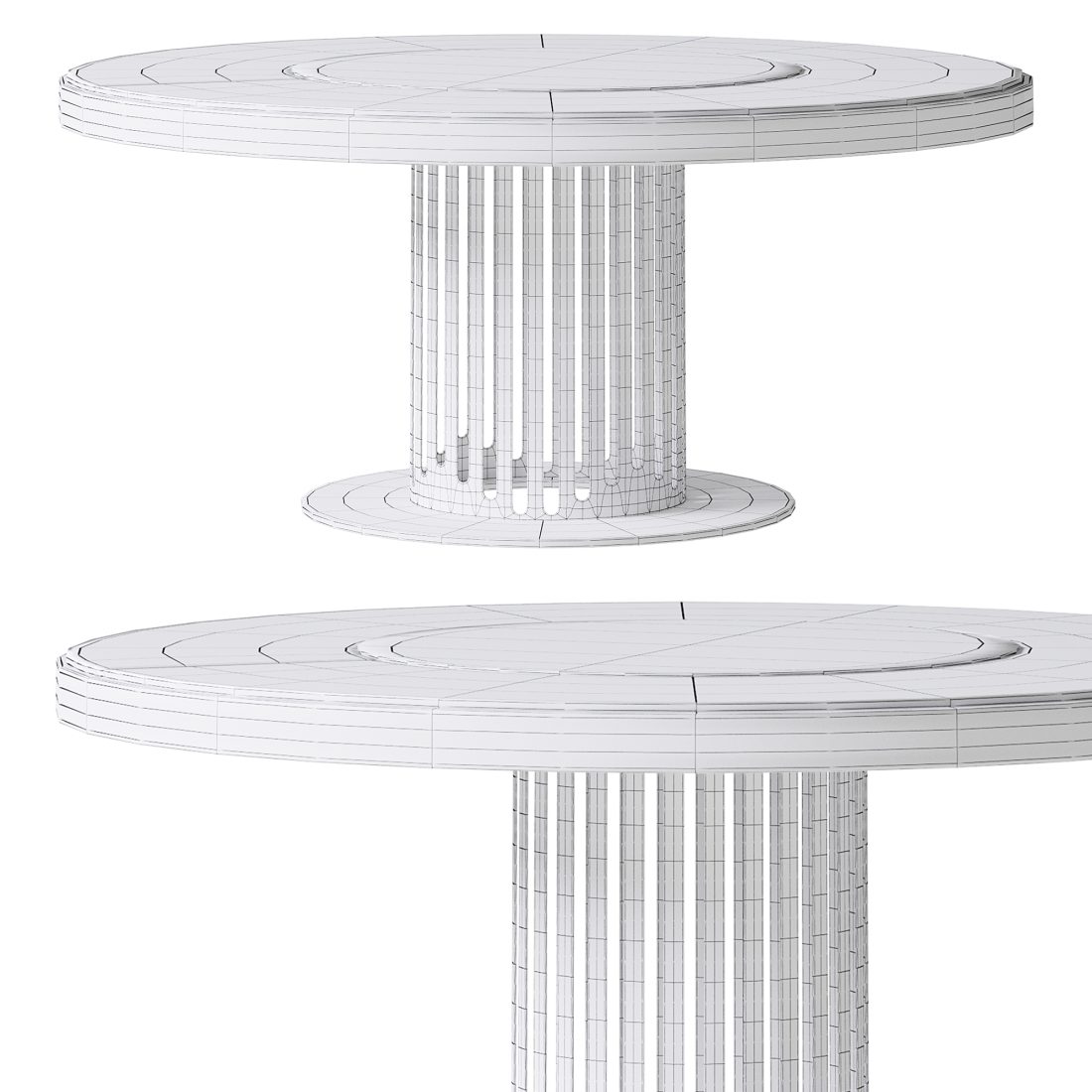 Charisma Table By Giorgiocollection - 3D Model for Corona