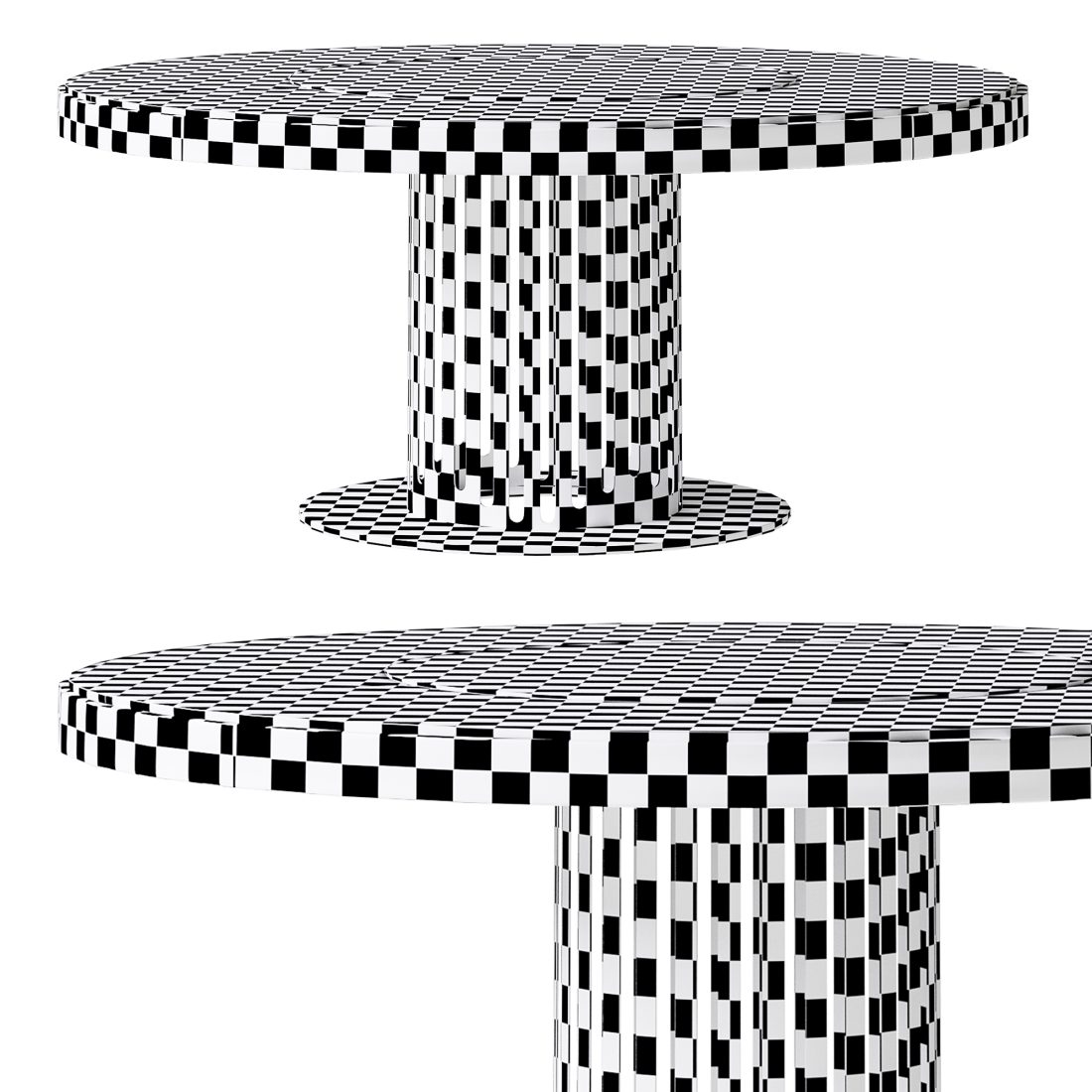 Charisma Table By Giorgiocollection - 3D Model for Corona