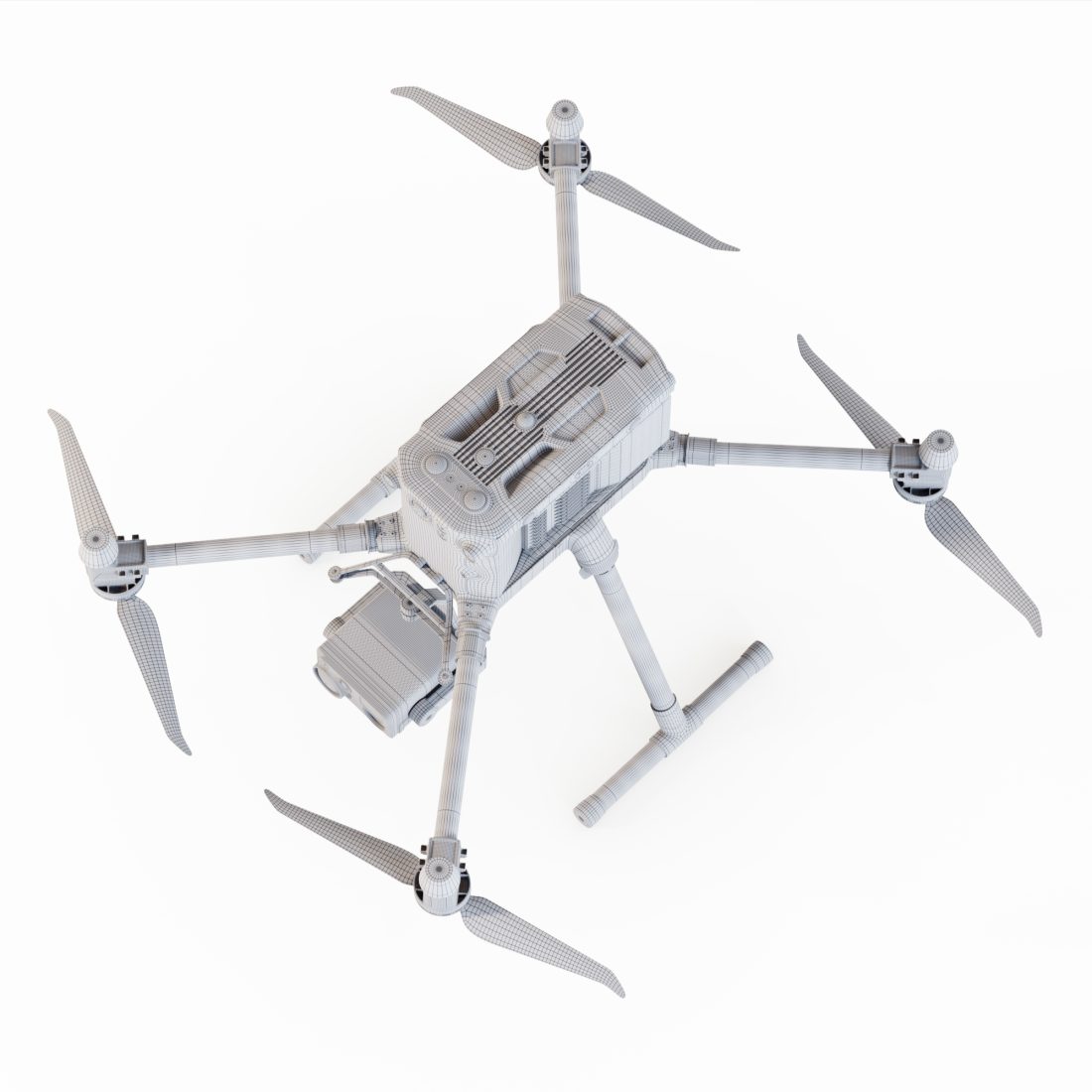 Matrice 350 Rtk _ Drone - 3D Model for VRay, Corona