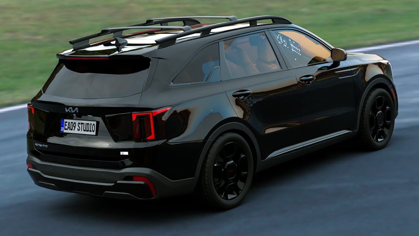 2025 Kia Sorento Sx - 3D Model for