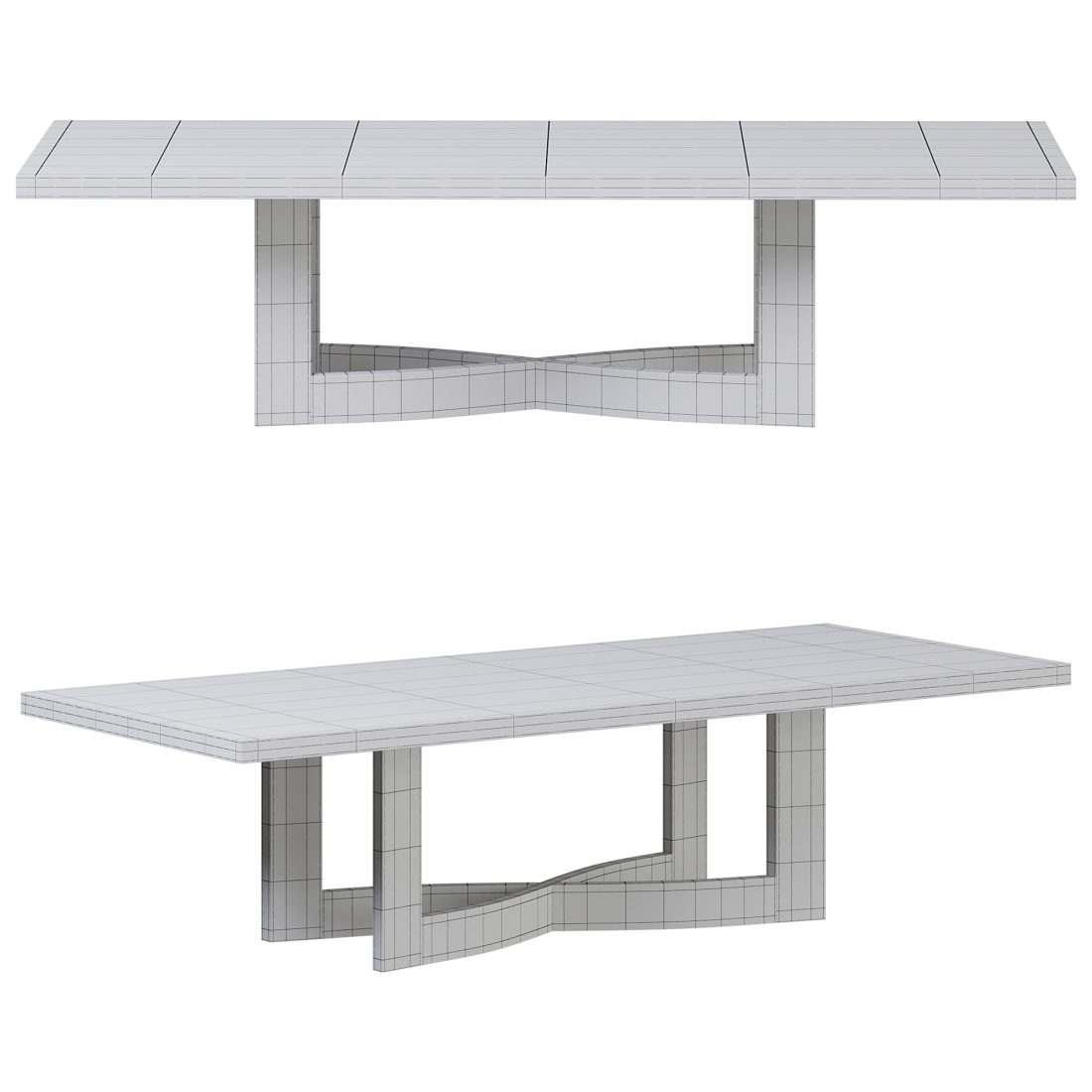 Rectangular Table By Coliseum 3D Model for Corona | CGMood
