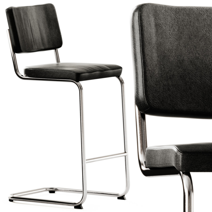 Thonet S 32 Pvh Bar Stool - 3D Model for Corona
