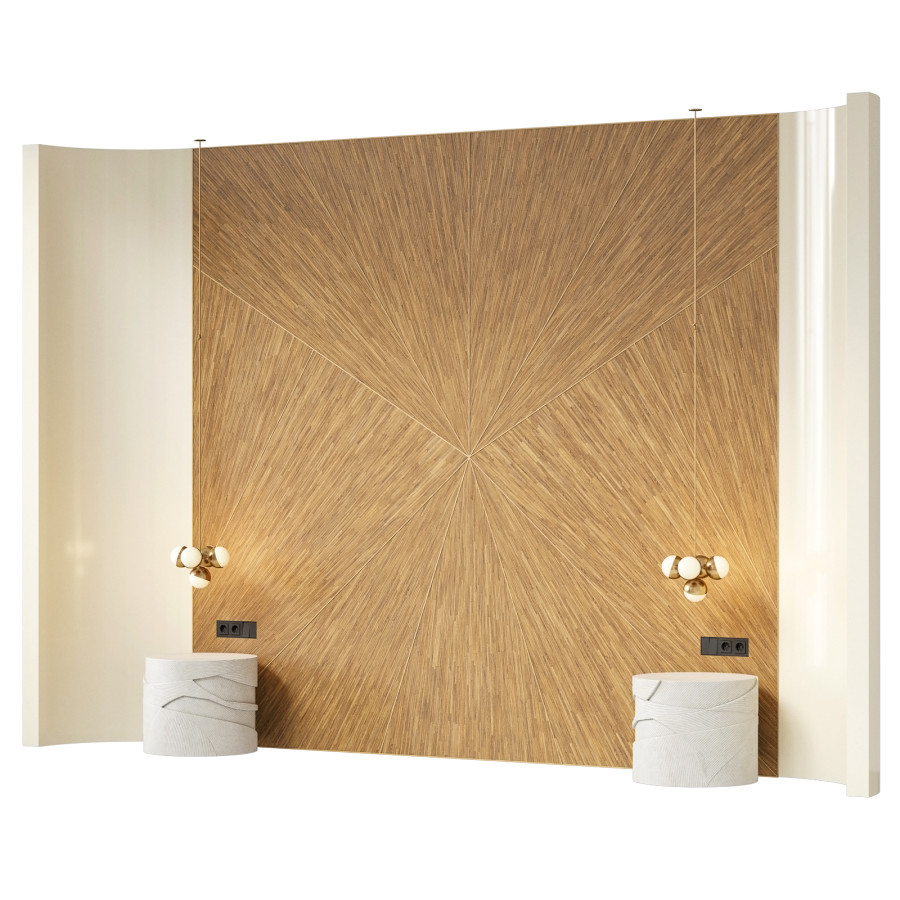 Rj Easy Design 10 Headboard 3D Model for VRay, Corona | CGMood