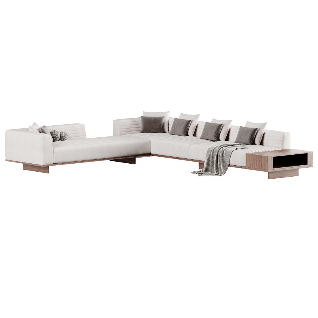 21. Minotti Roger Sofa 3D Model for Corona | CGMood
