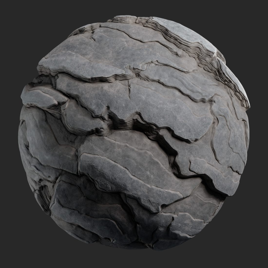 H105 Rock Cliff | PBR | 4K | Seamless - 3D Model for VRay, Corona