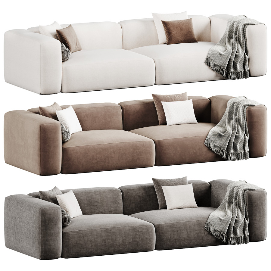 Plus Sofa 3D Model for Corona | CGMood