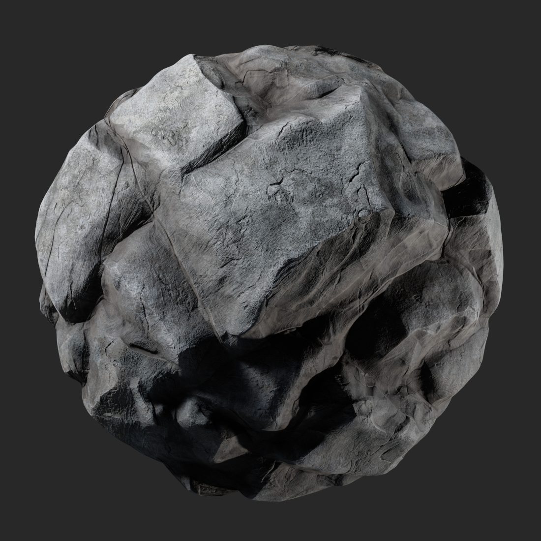 H108 Rock Cliff | PBR | 4K | Seamless | +SBSAR - 3D Model for VRay, Corona