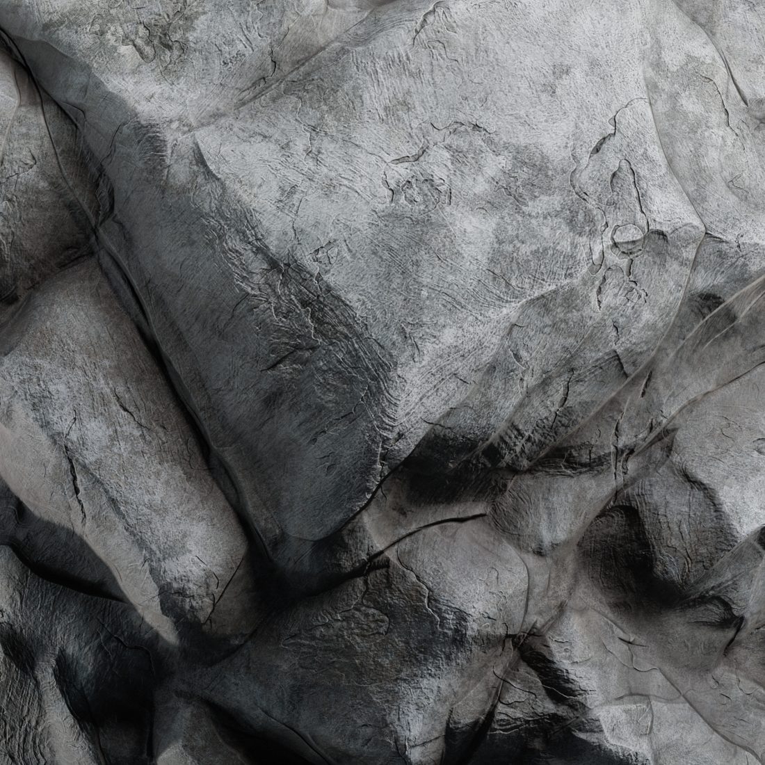 H108 Rock Cliff | PBR | 4K | Seamless | +SBSAR - 3D Model for VRay, Corona