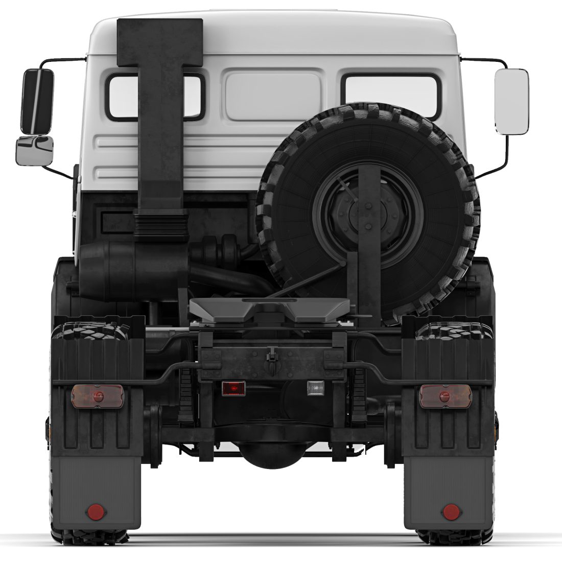 Kamaz 44108 2003 - 3D Model for VRay