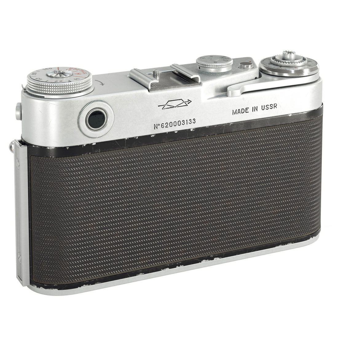 Zorki-6 Camera In A Case - 3D Model for VRay, Corona