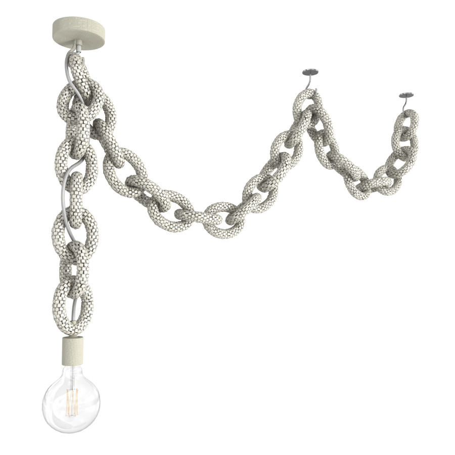 Palecek Coco Chain Link Swag Pendan - 3D Model for VRay