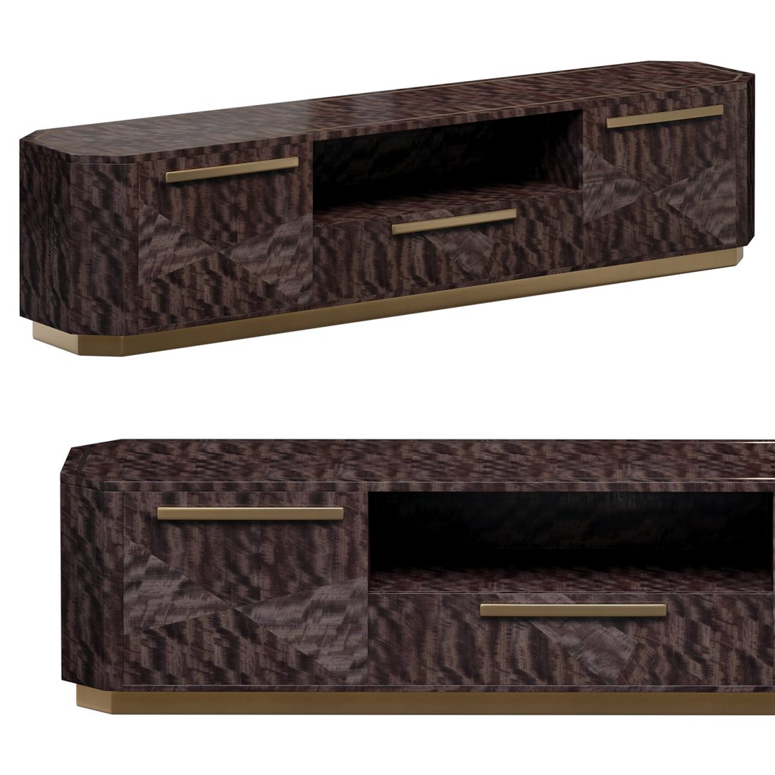 Infinity Tv Stand By Giorgiocollection 3D Model for Corona | CGMood
