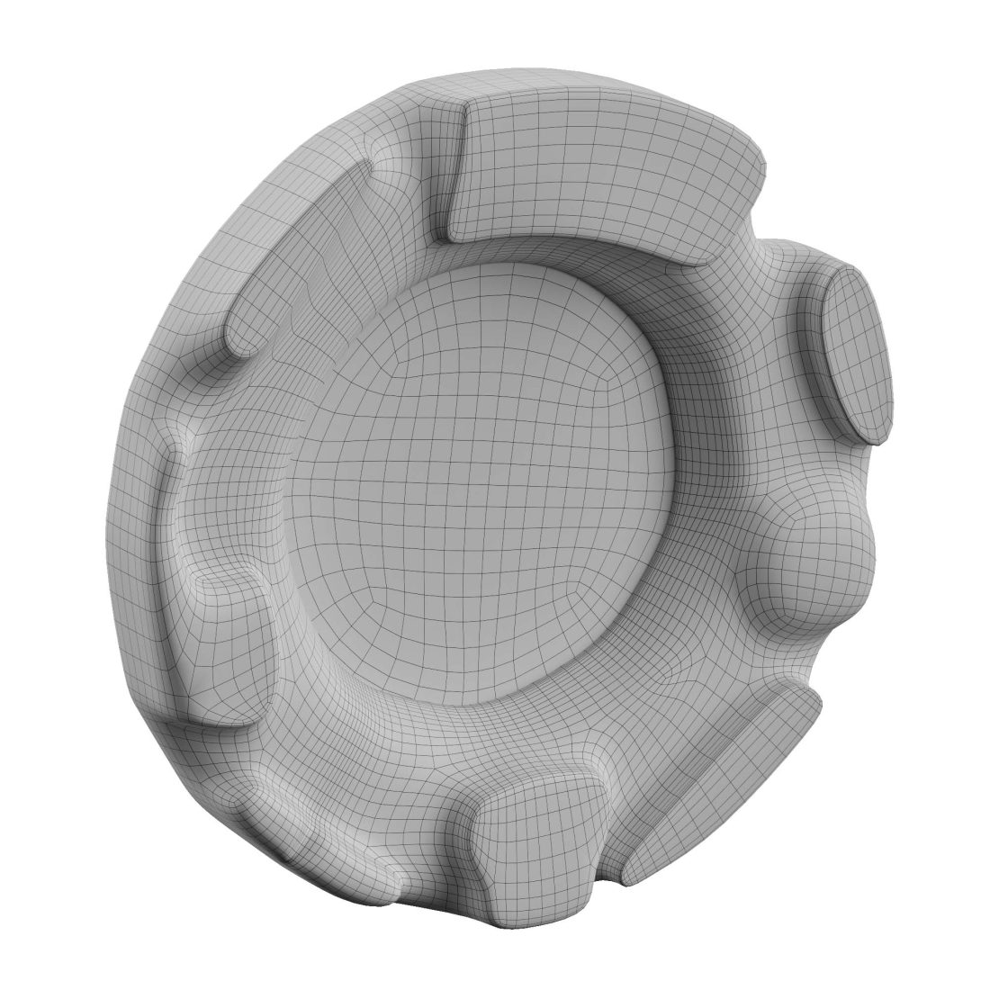 Oko Mirror By Makhno Studio 01 3D Model for Corona | CGMood