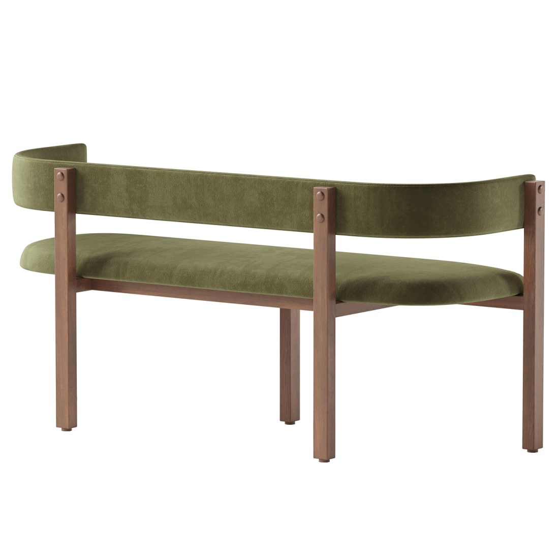 Raleigh Dining Bench - 3D Model for Corona