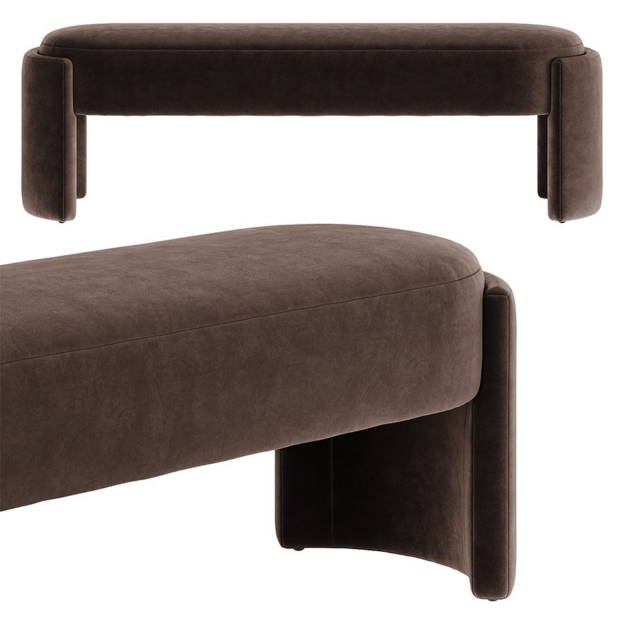 Micah Bench 3D Model for VRay, Corona | CGMood