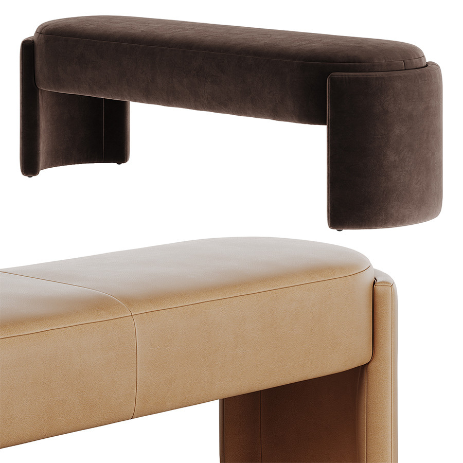 Micah Bench 3D Model for VRay, Corona | CGMood