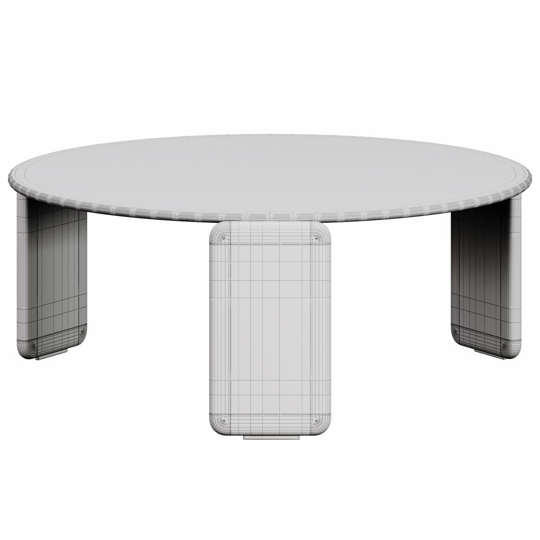 Drake Round Coffee Table By Minotti 3D Model for Corona | CGMood