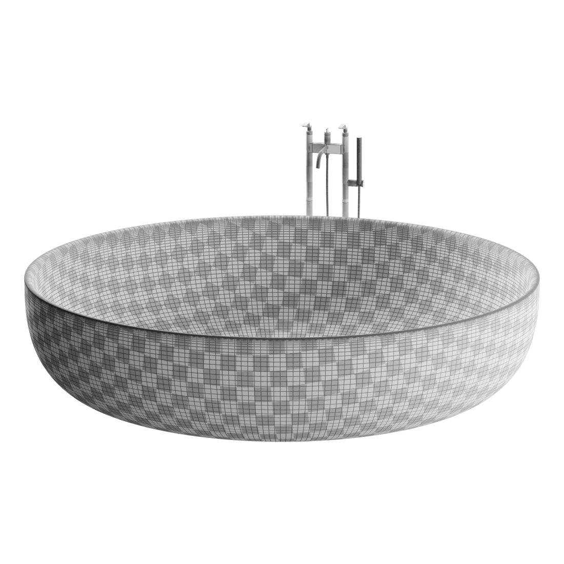 Boffi Round Fischer | Bath - 3D Model for Corona