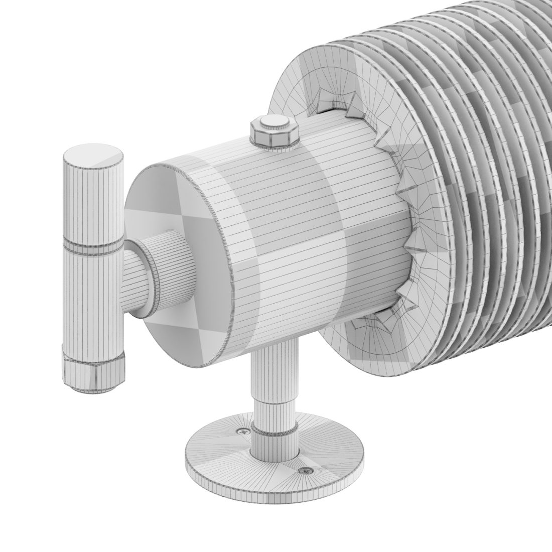 Hotwave Hot Form | Radiator 3D Model for Corona | CGMood