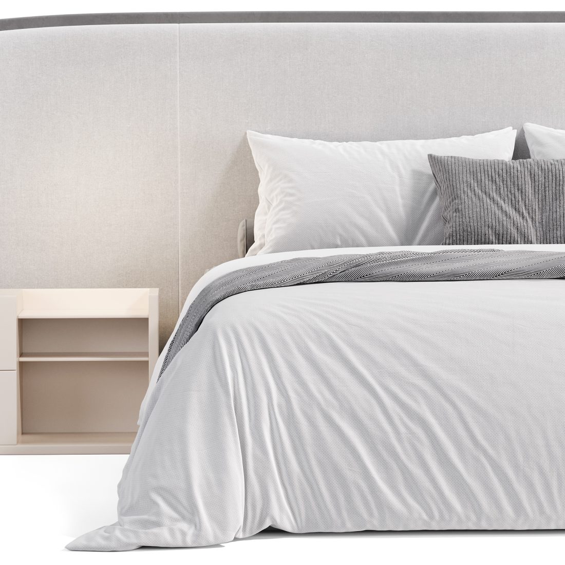 Cazarina Ferrol Bed 3D Model for Corona | CGMood