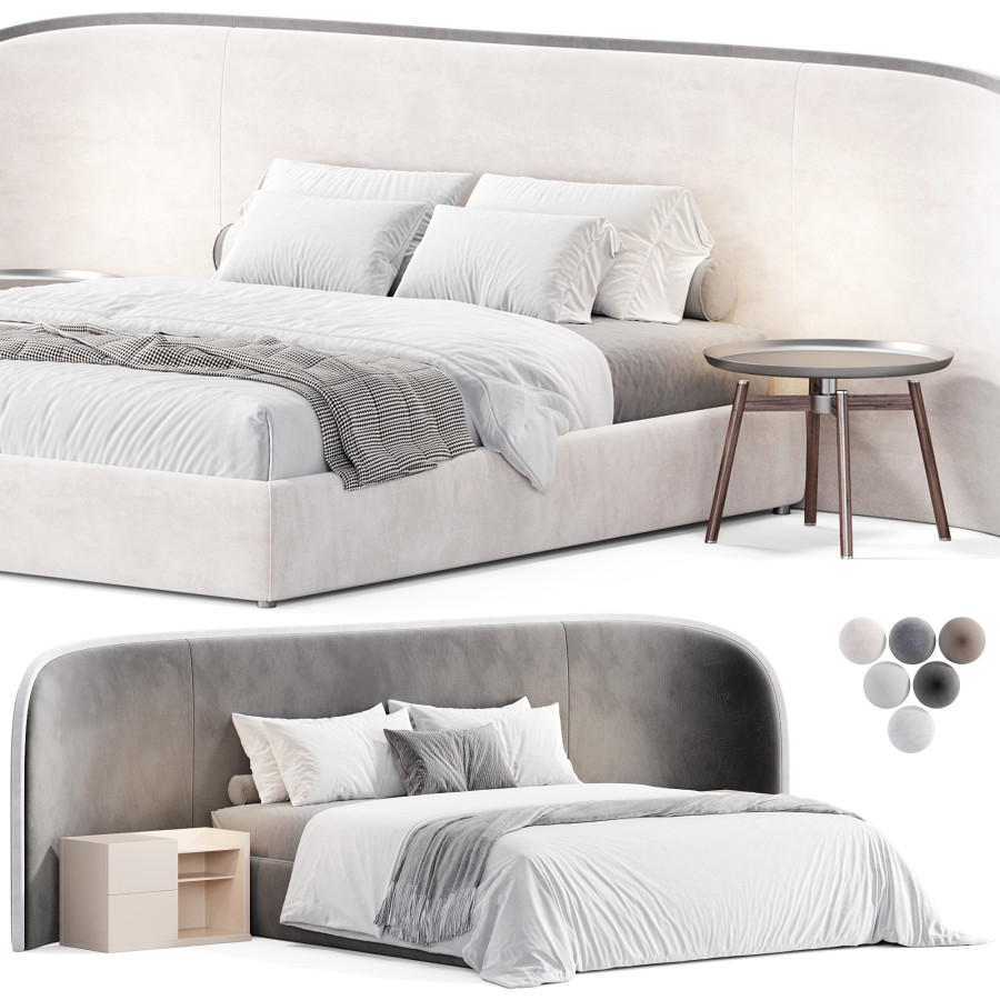 Cazarina Ferrol Bed 3D Model for Corona | CGMood