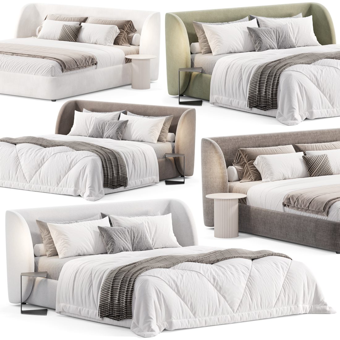 Yuna Bed By Divan.ru 3D Model for Corona | CGMood