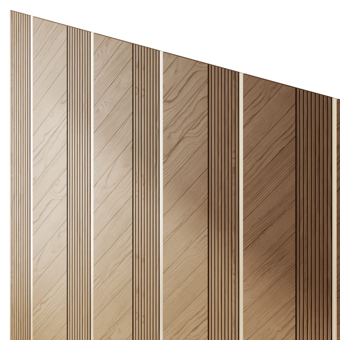 Decorative V11 Wall Panels 3D Model for VRay | CGMood