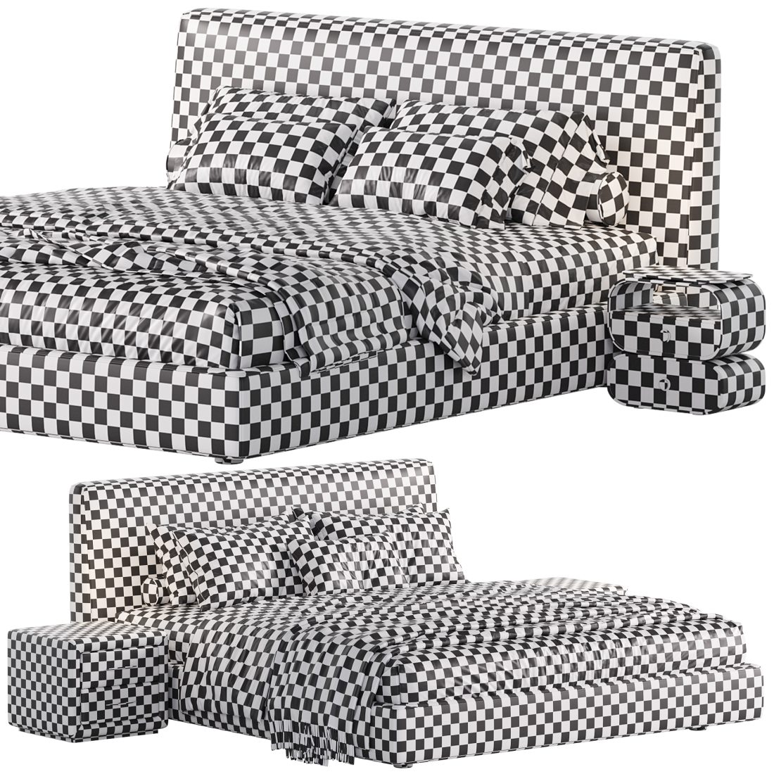 Flexteam Ray Bed - 3D Model for Corona