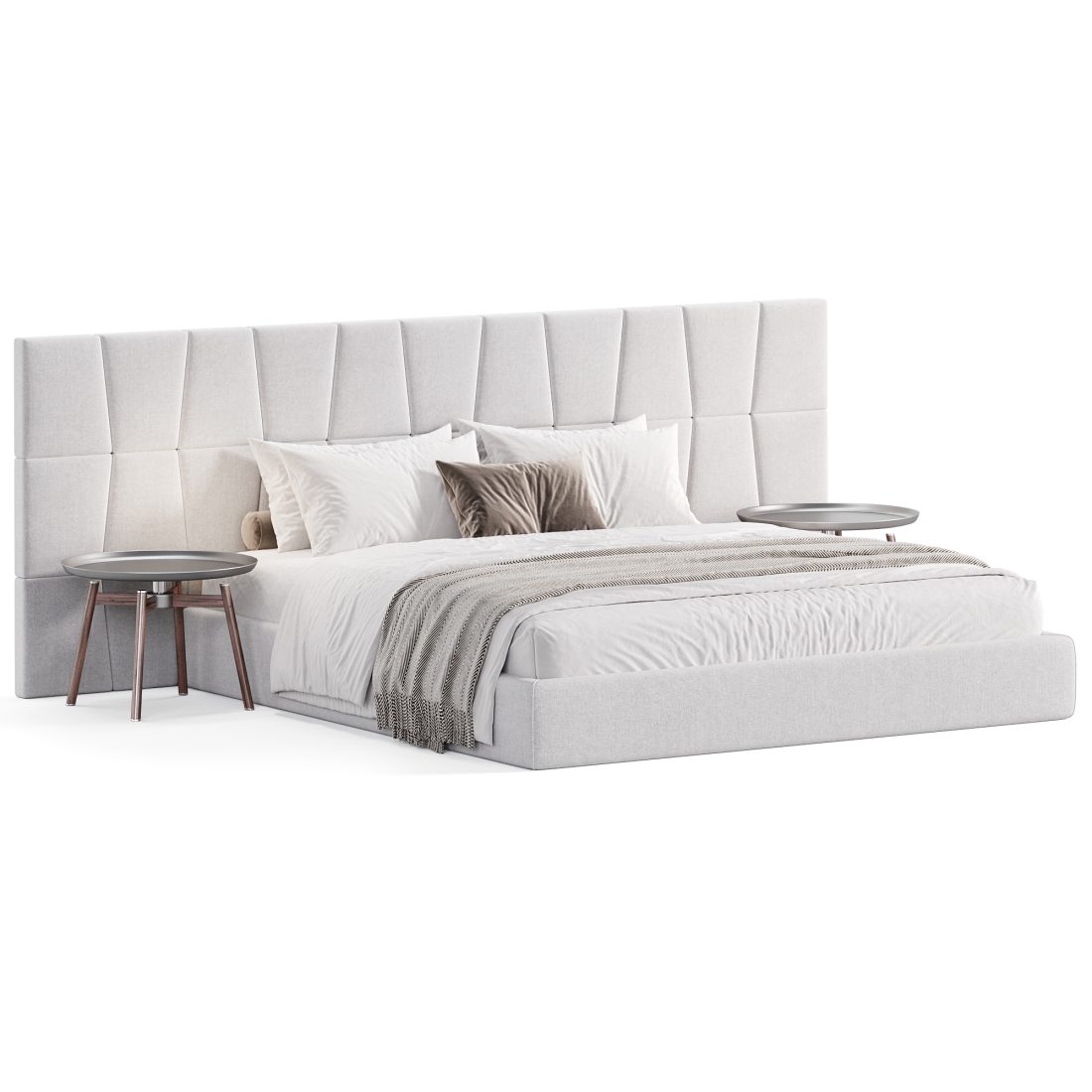 Trapezium Bed By Sensorsleep 3D Model for Corona | CGMood