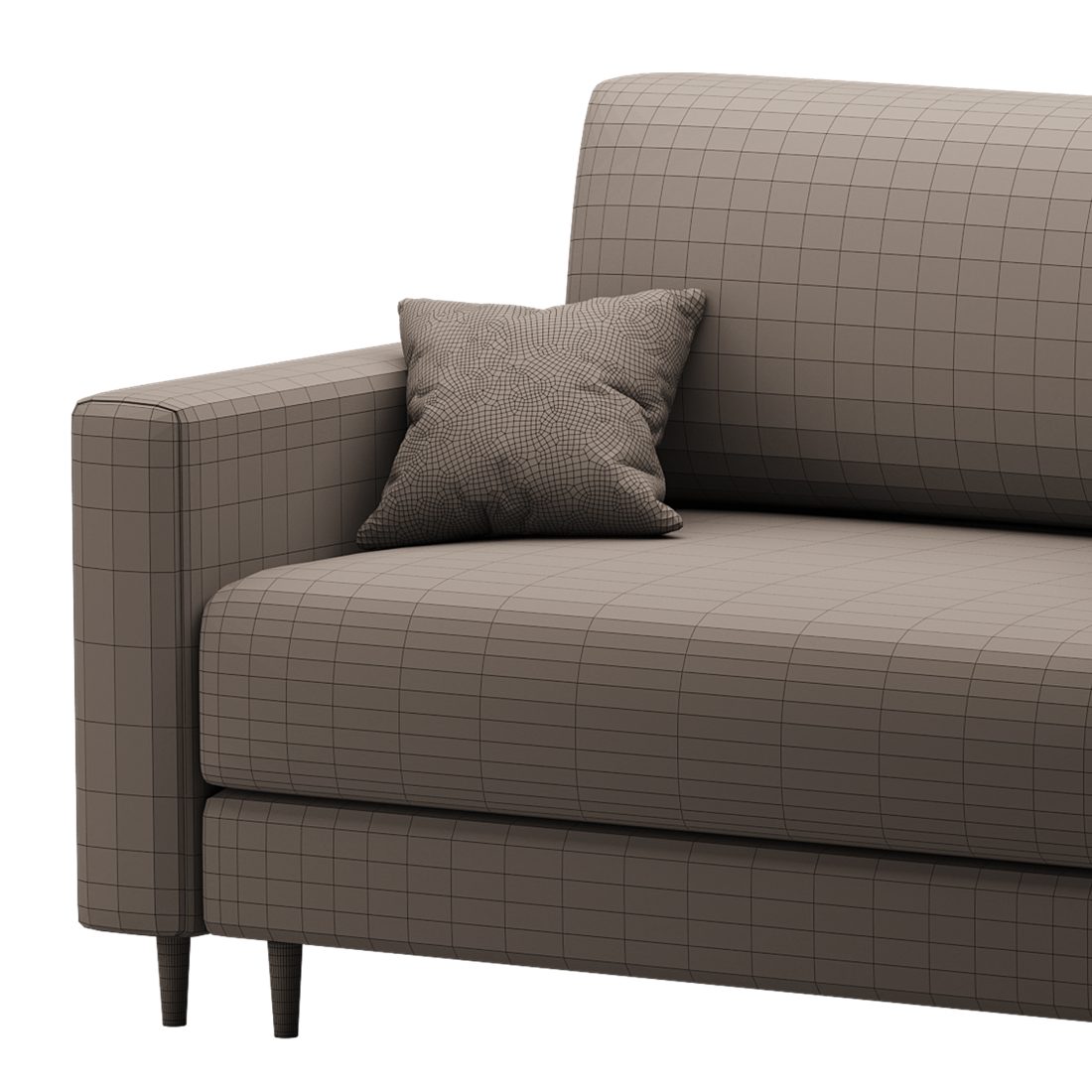 Sofa Ines Vertical Terra - 3D Model for Corona