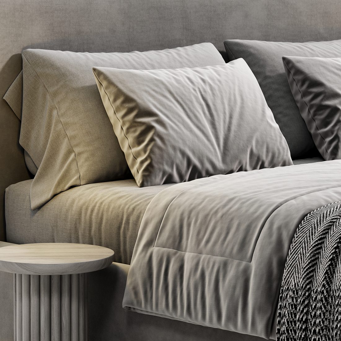 Kent Bed By Lavsit - 3D Model for Corona
