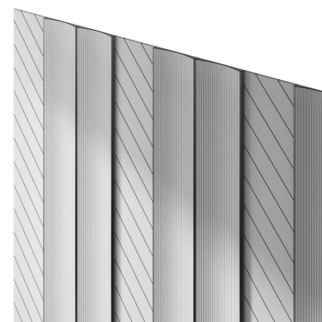 Decorative V12 Wall Panels 3D Model for VRay | CGMood