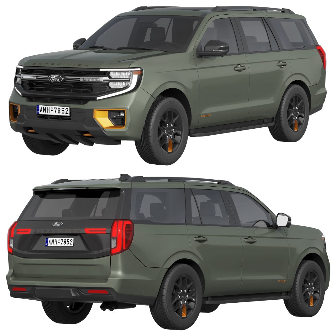 Ford Expedition Tremor 2025 - 3D Model for Corona